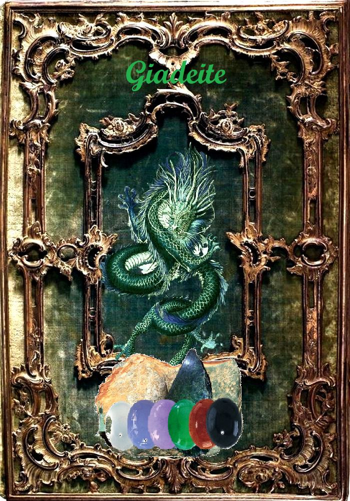Giada, jade, nefrite, giadeite, nephrite.